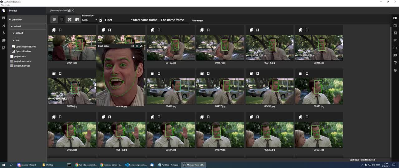 Machine Video Editor 0.8.0 Alignment Helper - DeepfakeVFX.com